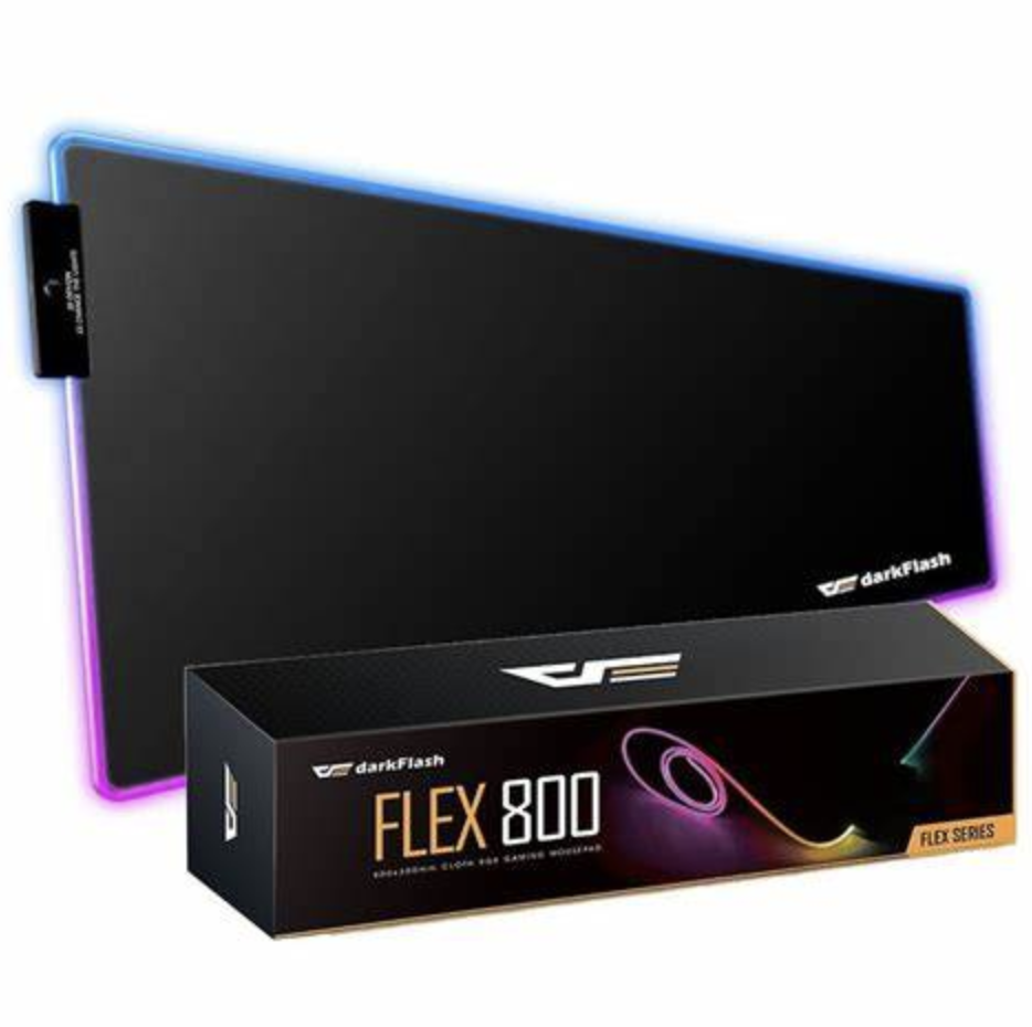 Mouse Pad Gaming DarkFlash Flex 800, RGB, 800x300x4mm FLEX800 | AEON