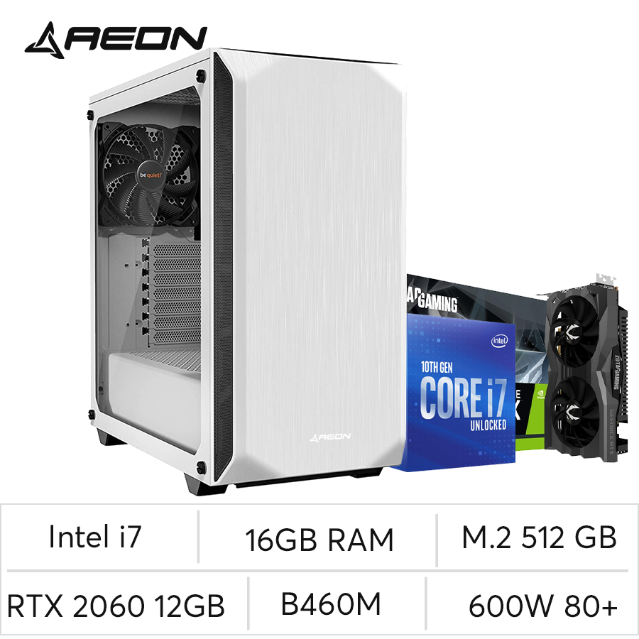 PC Aeon Thor Menta - i7 10700K, RTX 2060 12GB | AEON