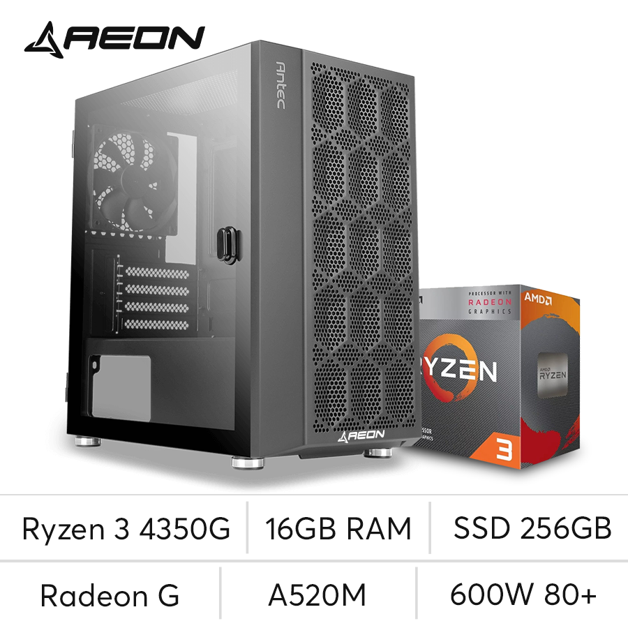 PC AEON ZEN G BASIC Ryzen 3 4350G | AEON