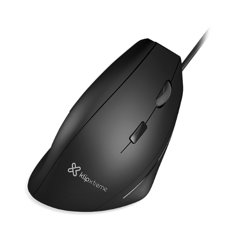 Mouse Klip Xtreme Optical Cresta Wired USB Ultra Ergonomic, KMO-505 ...